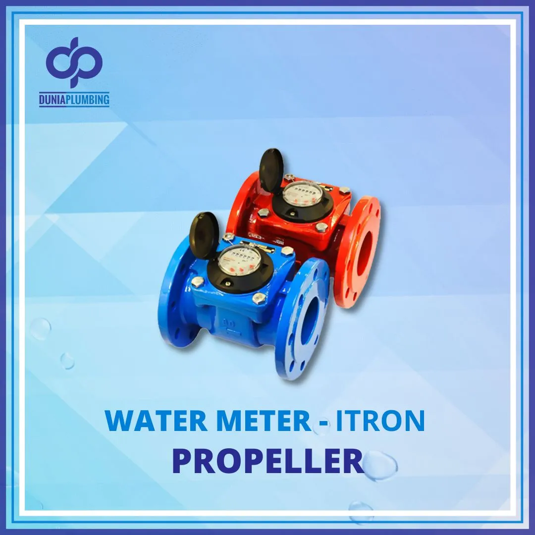 Water Meter Itron Propeller | Water Meter | PT. Dunia Plumbing